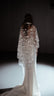 Lunar Eclipse Bridal Cape: Ethereal Starry Wedding Wrap for Magical ...