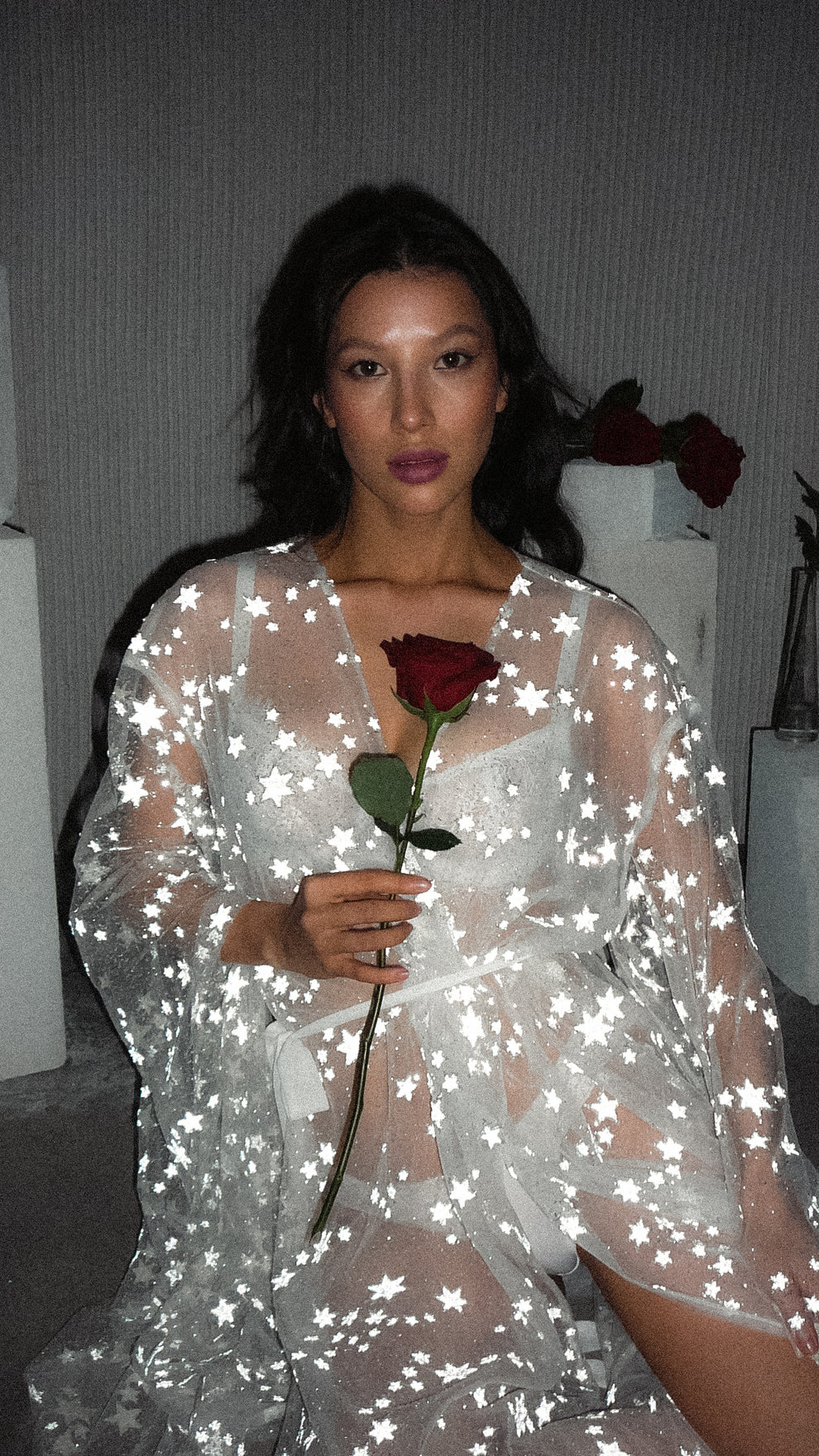 Bridal Robe, Celestial Kimono, Starry Wedding Robe – Perfect Getting ...