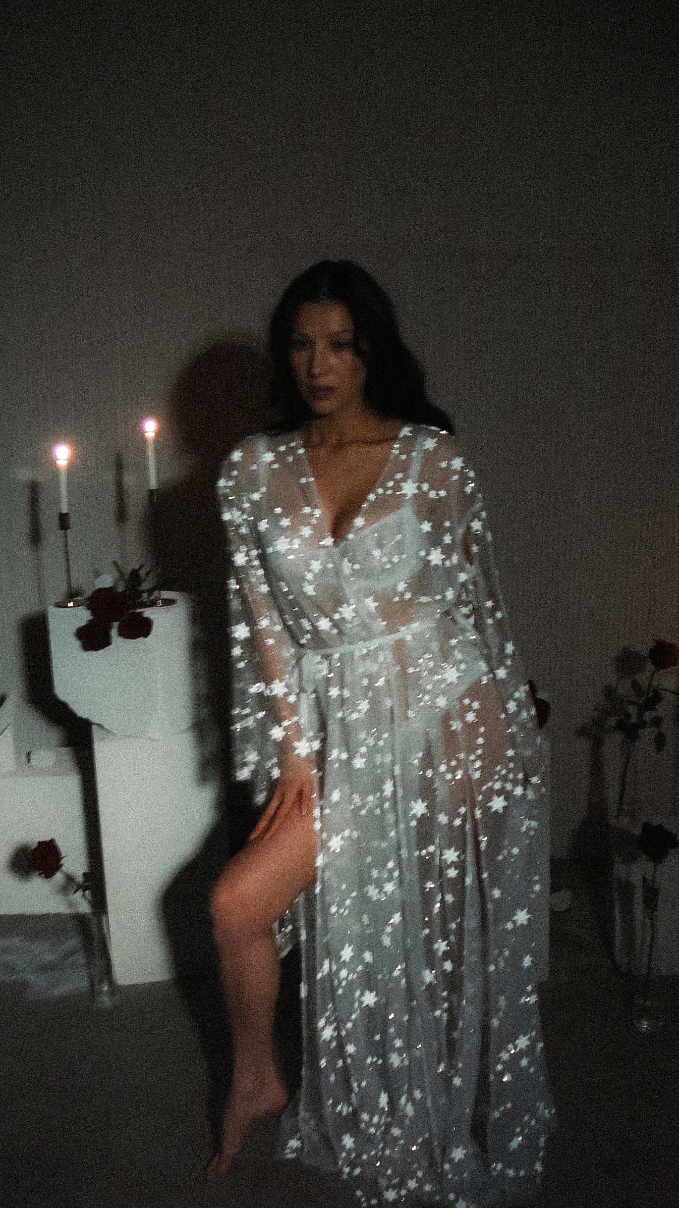 Bridal Robe, Celestial Kimono, Starry Wedding Robe – Perfect Getting ...