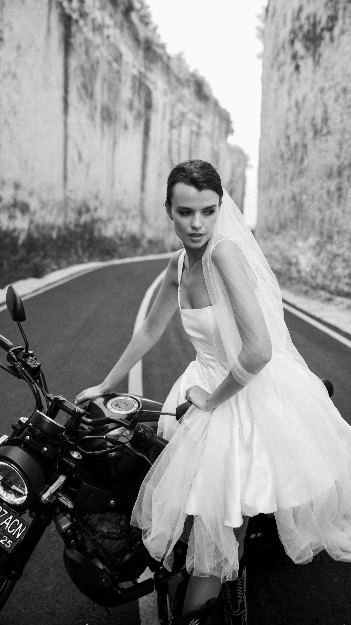Swan: Corset Satin Bridal Mini | Simple Reception & Courthouse Wedding ...