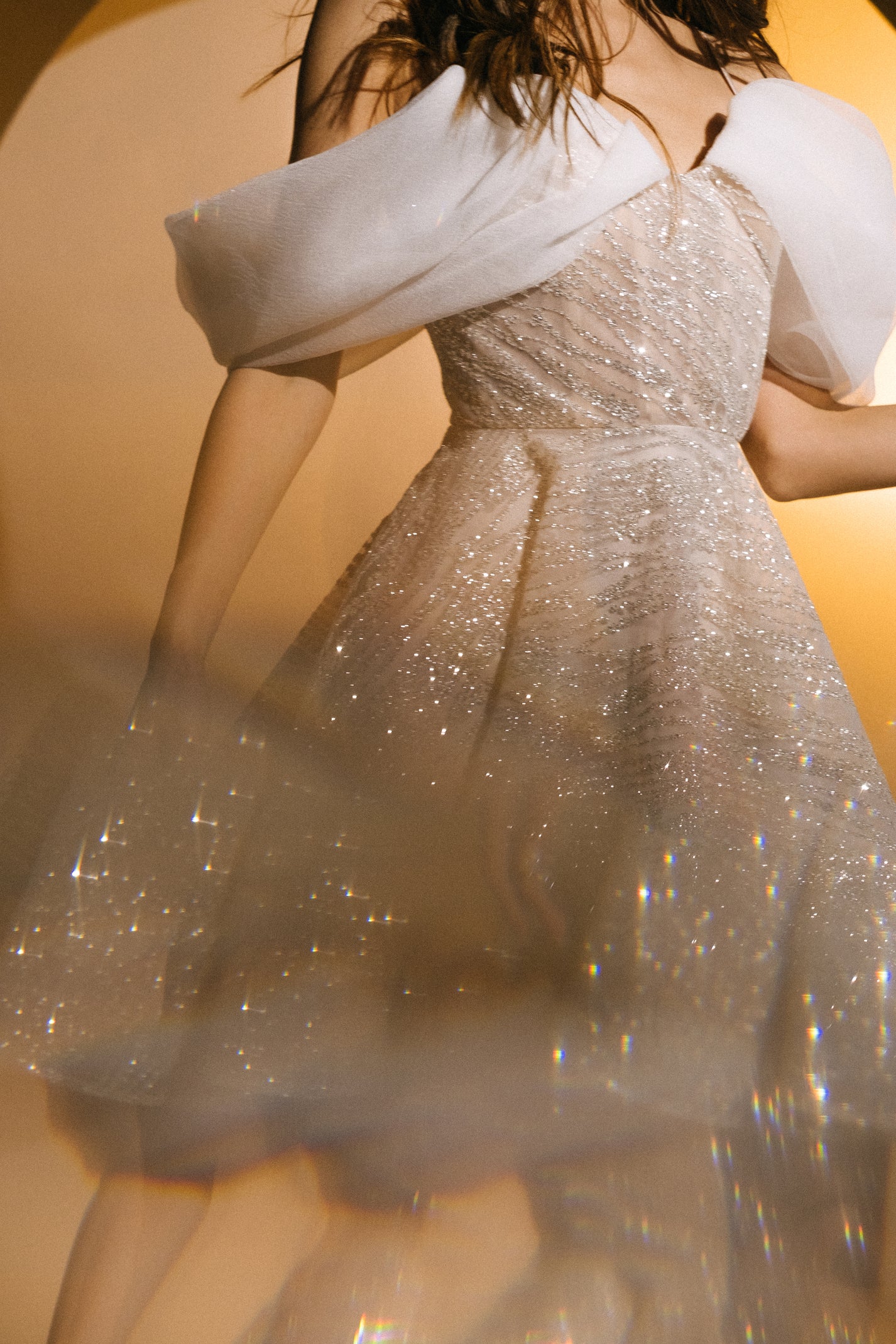 Sparkly Mini Short Wedding Dress: Perfect Vogue Bride Reception Outfit ...